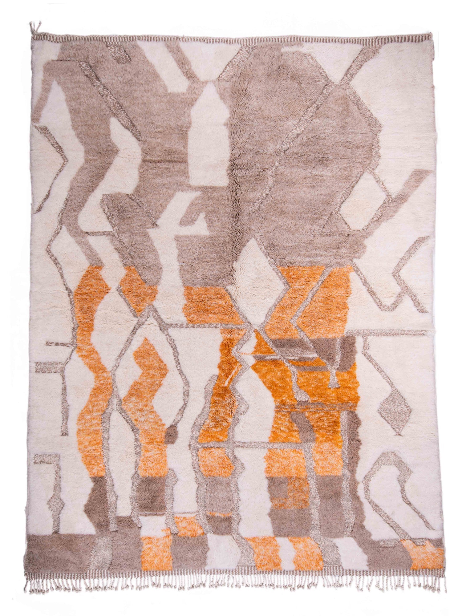 Vloerkleed MOMO Rugs Design Berber Mrirt Inlaid Lines MEL-006 ...