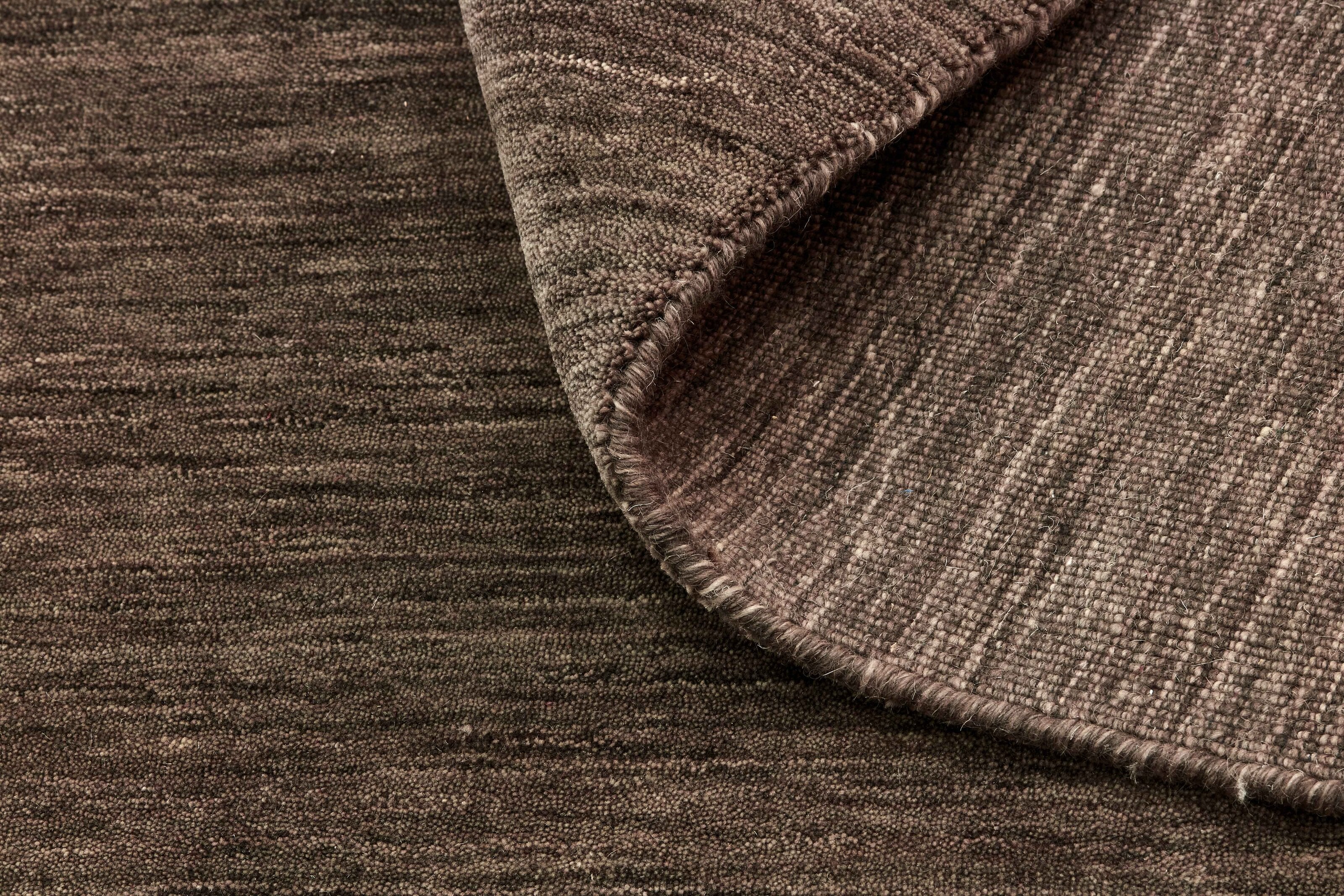 MOMO Rugs Panorama Uni Dark Brown - Vloerkledenwinkel