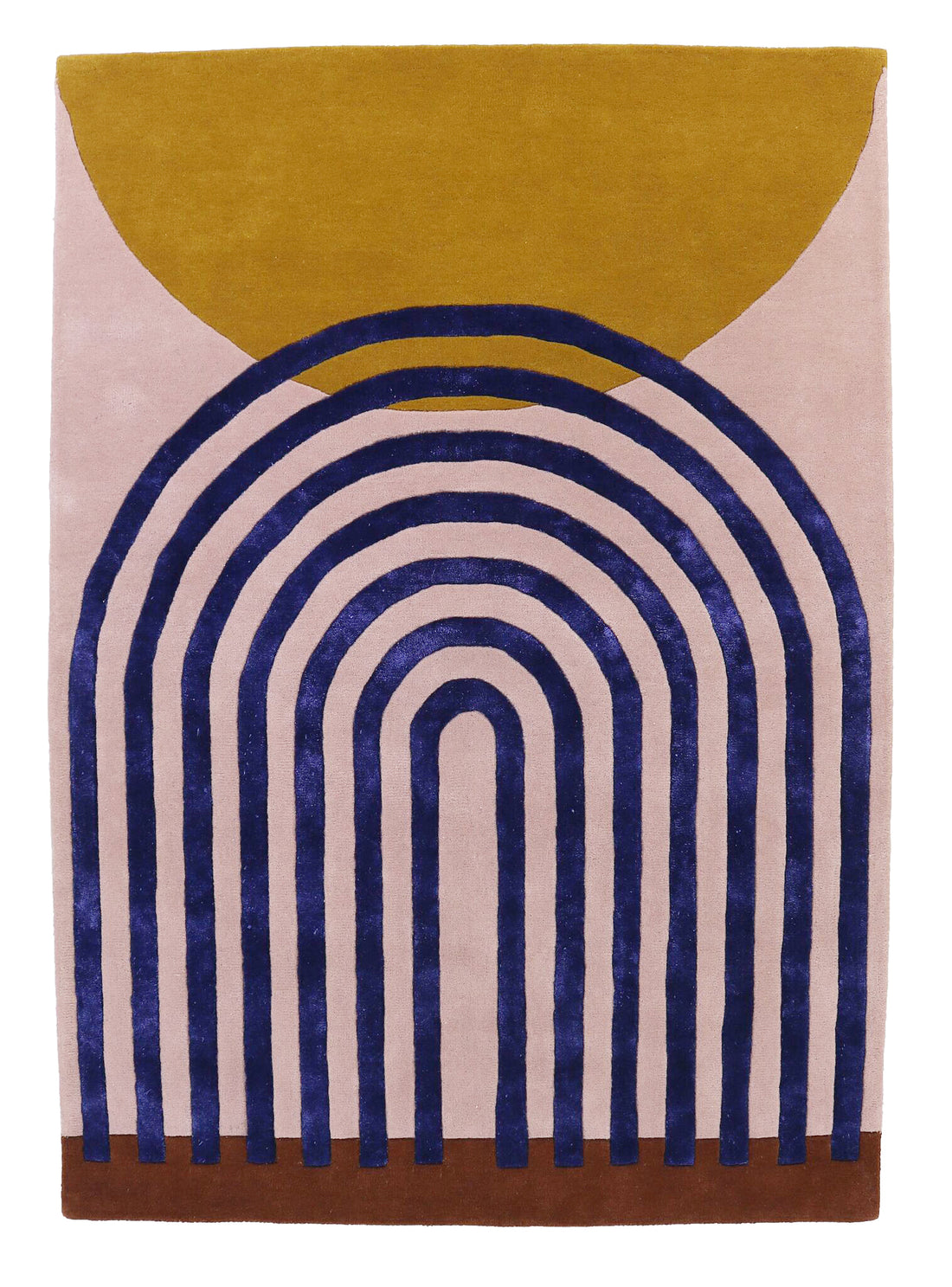 Vloerkleed Finarte Atrium Wool Rug Pink-Gold – Vloerkledenwinkel