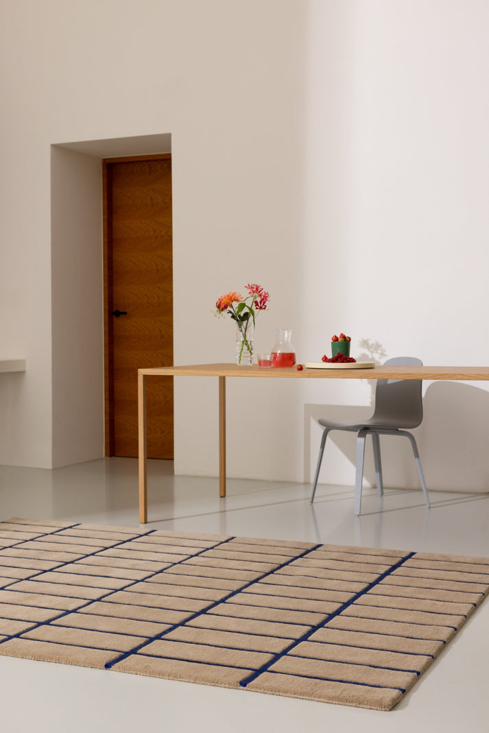 Vloerkleed Marimekko Tiiliskivi Bright Blue 132908 – Vloerkledenwinkel